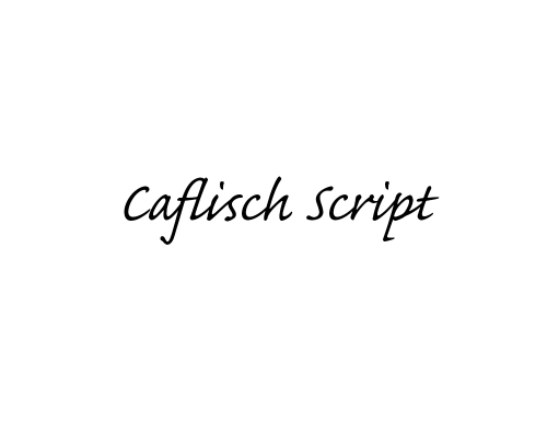 Caflisch Script - Arrow Bronze