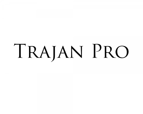 Trajan Pro - Arrow Bronze
